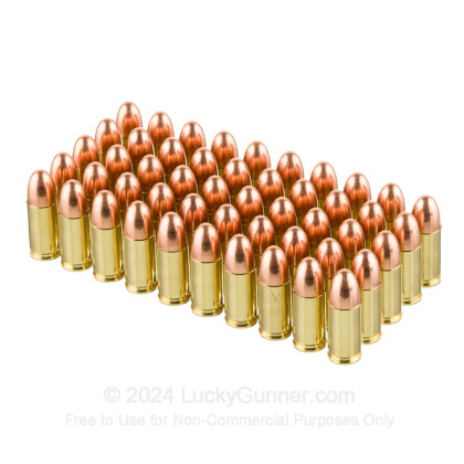 PMC 9mm Ammo For Sale - 147 Grain FMJ - 50 Rounds