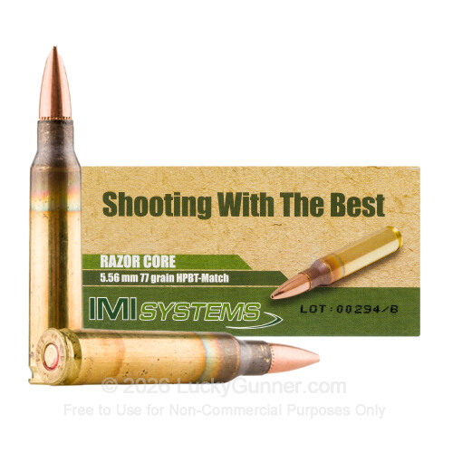 Bulk 5.56x45 Ammo For Sale - 77 Grain OTM Ammunition in Stock by IMI ...