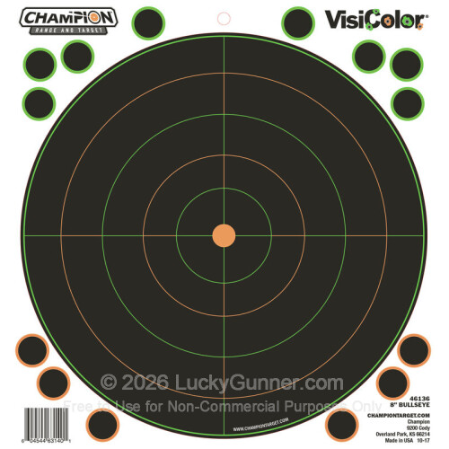 Adhesive VisiColor Targets For Sale - 5 - 9" x 9" Targets - Champion ...