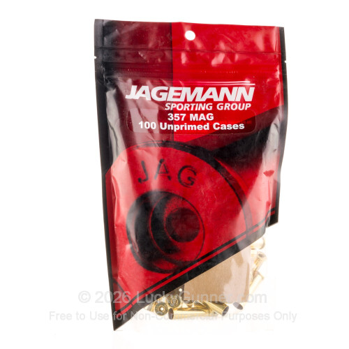 Bulk 357 Mag Casings For Sale - New Unprimed Brass Casings in Stock by ...
