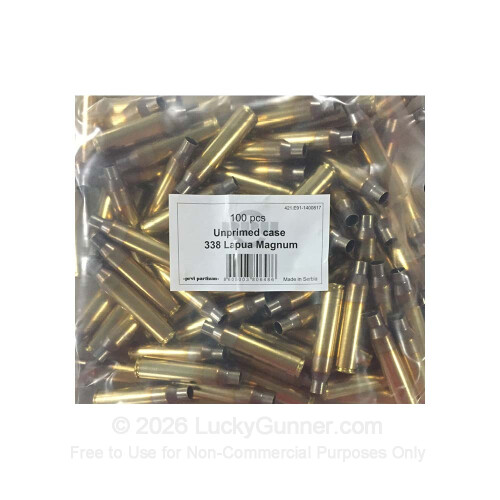 Cheap 338 Lapua Casings For Sale - New Unprimed Brass Casings in Stock ...