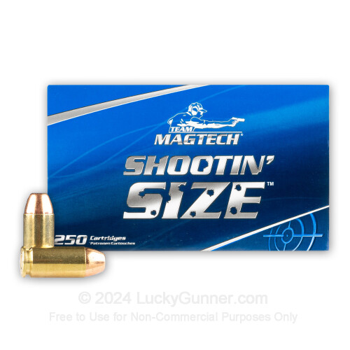 40 S&W Ammo - 180 gr FMJ Flat - Magtech 40 cal Ammunition - 1000 Rounds