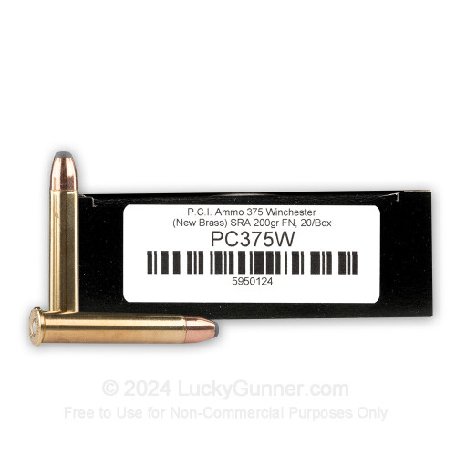 Cheap .375 Win Ammo For Sale - 200 Grain FN Ammunition in Stock by PCI ...