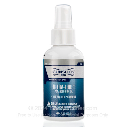 Gunslick Pump Ultra Lube Gun Oil for Sale - 4 oz pump bottle - Gunslick