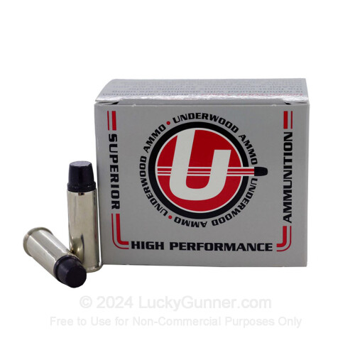 Underwood 44 Mag Ammo For Sale - 255 Grain LSWC - 20 Rounds