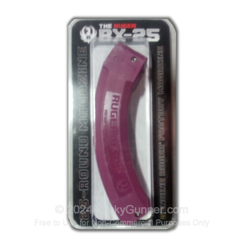 Ruger BX-25-R 10/22 High Capacity Factory Magazine For Sale - Red - 25 ...
