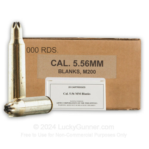 Bulk 5.56x45mm Ammo For Sale - Blank Ammunition in Stock by Armscor ...