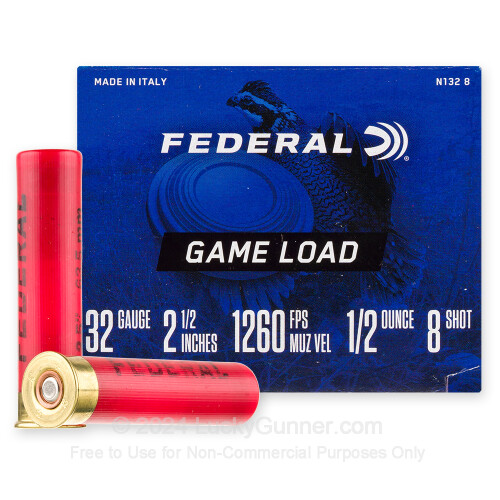 Cheap 32 Gauge Ammo For Sale - 2-1/2” 1/2oz. #8 Shot Ammunition in ...