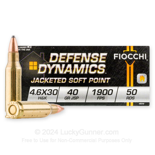 Cheap HK 4.6x30 Ammo For Sale - 40 Grain JSP Ammunition in Stock by ...