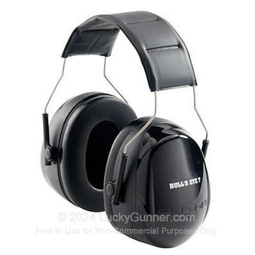 Peltor Black Bull's Eyes 7 Passive Earmuffs For Sale - 27 NRR - Peltor ...