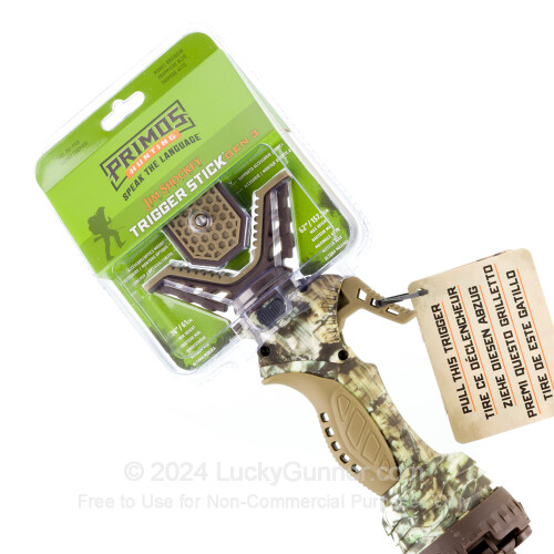 Primos Trigger Stick Gen 3 Tall Tripod Shooting Stick - 24-62"