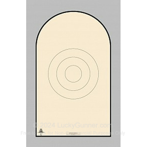 Bulk NRA D-1 Paper Targets For Sale - Classic NRA D-1-T Targets in ...