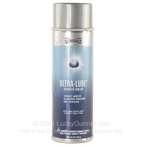 Gunslick Aerosol Ultra Lube Gun Oil for Sale - 5 oz aerosol can - Gunslick
