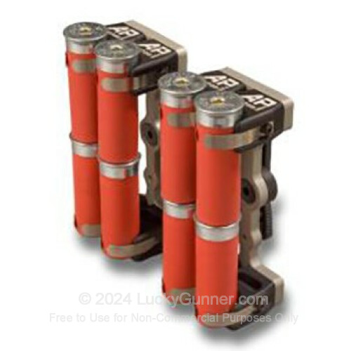 12-Gauge Shotgun Shell Carrier AP Custom QL/8 Aluminum Black For Sale