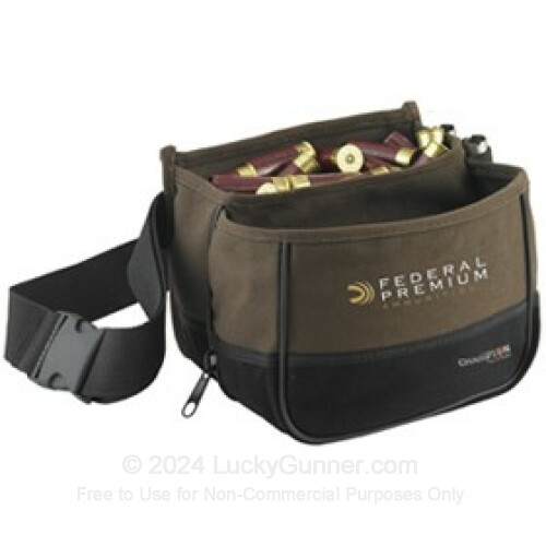 Shell Pouch Trapshooting Double Box Canvas Champion