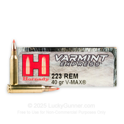 223 Rem - 40 gr V-MAX - Hornady - 20 Rounds
