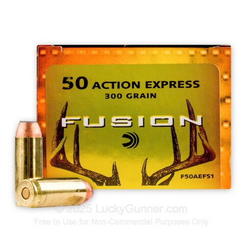 Premium 50 Action Express Ammo For Sale - 300 grain SP Ammunition in ...